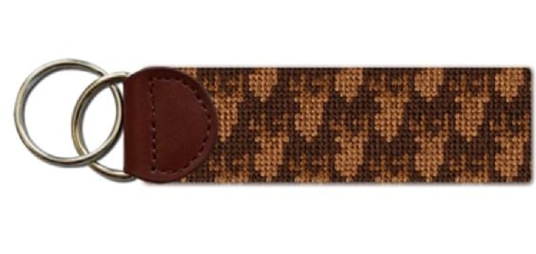 Regal Deer Finished Needlepoint Key Fob - Etsy