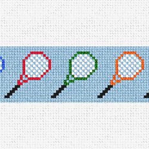 Fancy Floral Needlepoint Key Fob DIY Kit - Etsy