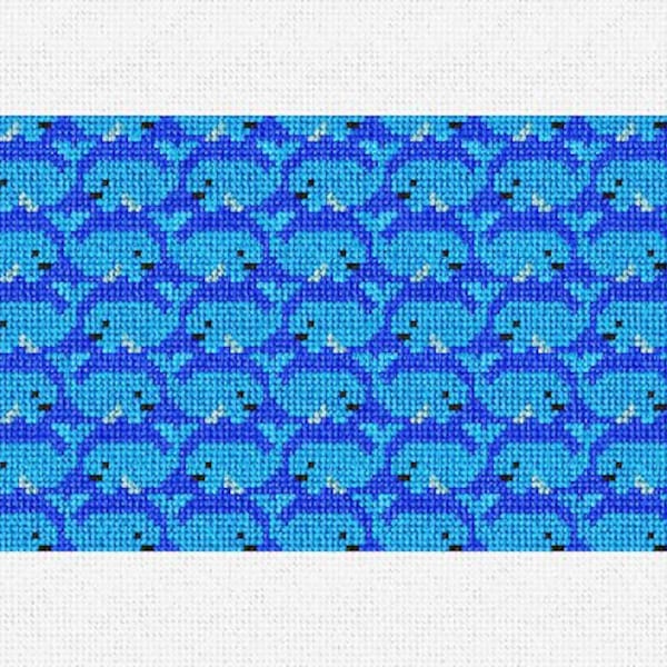 Preppy Whale - Etsy