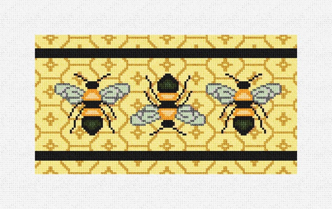 Garden Honey Bee Needlepoint Eyeglass Case DIY Kit - Etsy