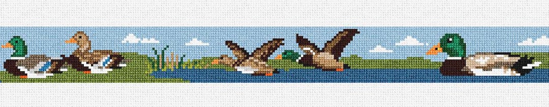 Mallard Duck Needlepoint Belt DIY Kit - Etsy