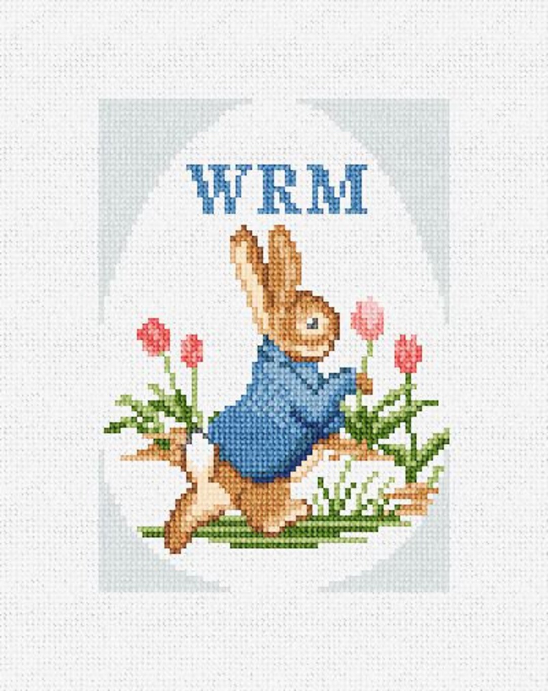 Peter Rabbit Easter Egg Needlepoint Ornament DIY Kit - Etsy