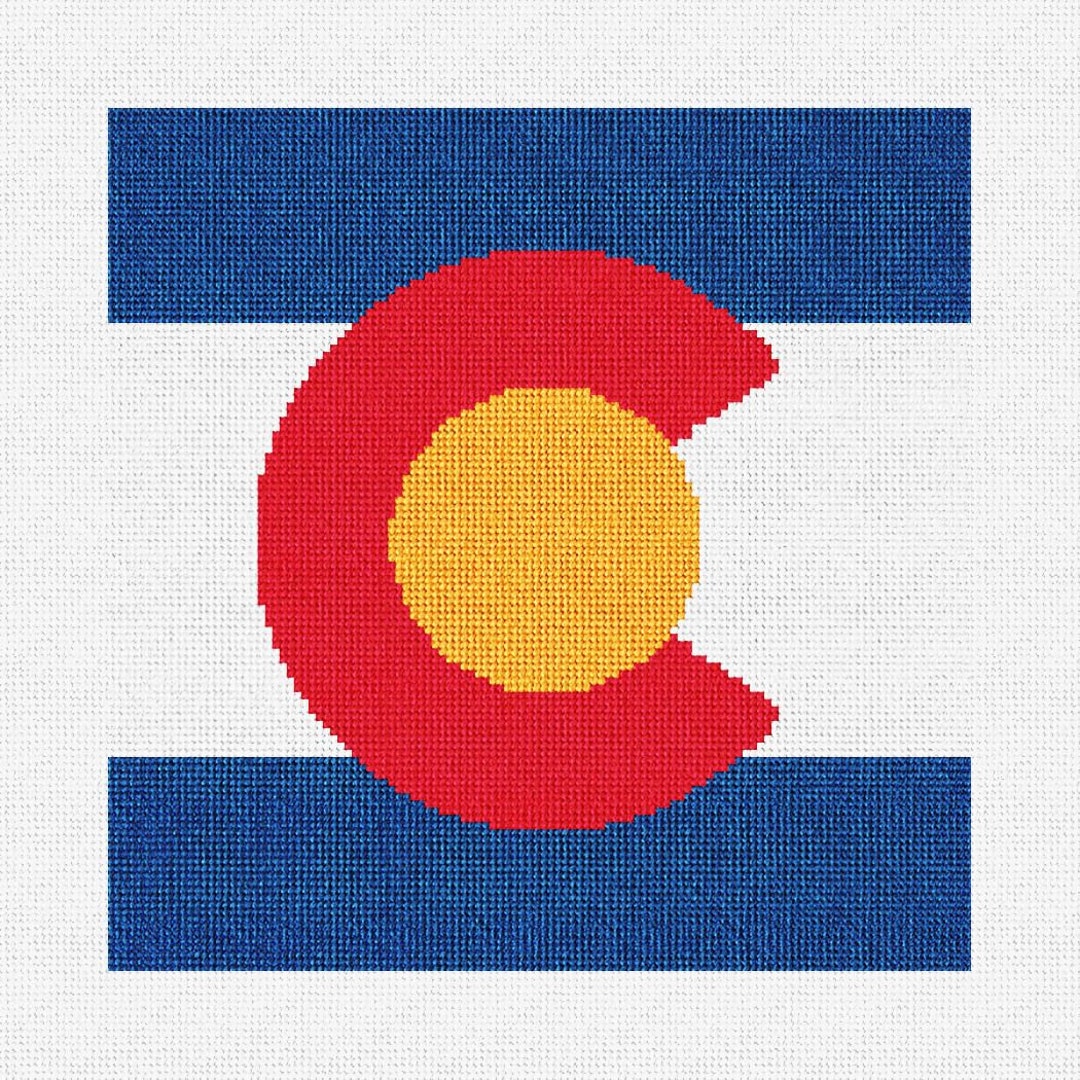 Colorado Needlepoint Pillow DIY Kit - Etsy