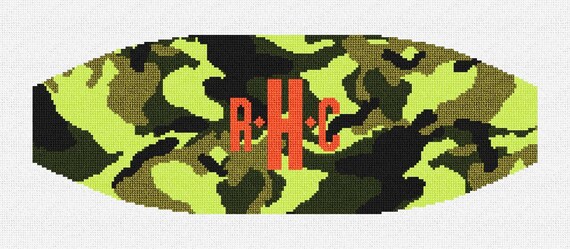 Monogrammed Needlepoint Cummerbund