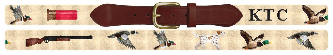 Duck Hunting Needlepoint Belt DIY Kit - Etsy