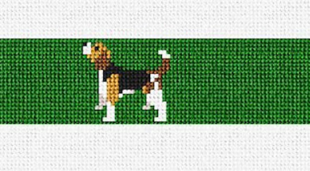 Beagle Needlepoint Belt DIY Kit - Etsy