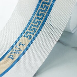 Hand Painted Greek Key Needlepoint Belt DIY Kit - Etsy