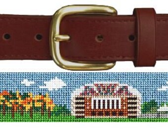 Alabama Leather Belt - Etsy