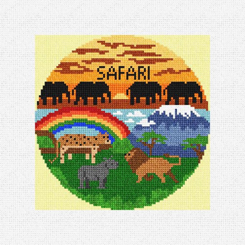 Safari Needlepoint Canvases - Etsy
