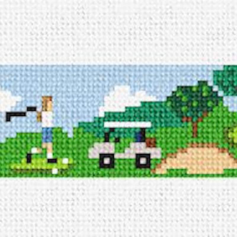 Needlepoint Belt Golf - Etsy