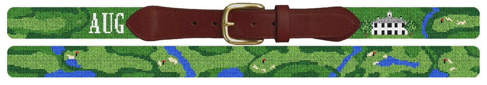 Custom Golf Course Needlepoint DIY Belt Kit - Etsy