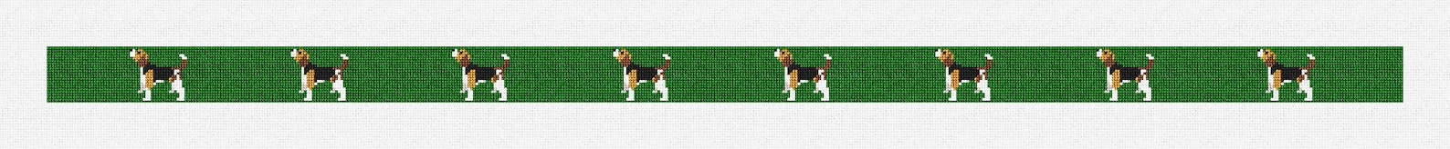 Beagle Needlepoint Belt DIY Kit - Etsy