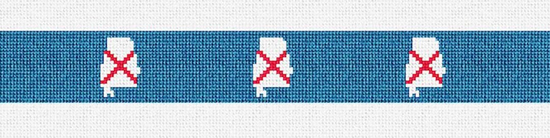 Alabama State Needlepoint Belt DIY Kit - Etsy