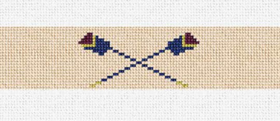 Custom Crew Oars Needlepoint Belt DIY Kit - Etsy