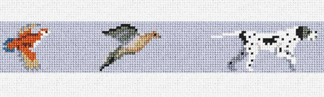 Bird Hunting Needlepoint Belt DIY Kit - Etsy
