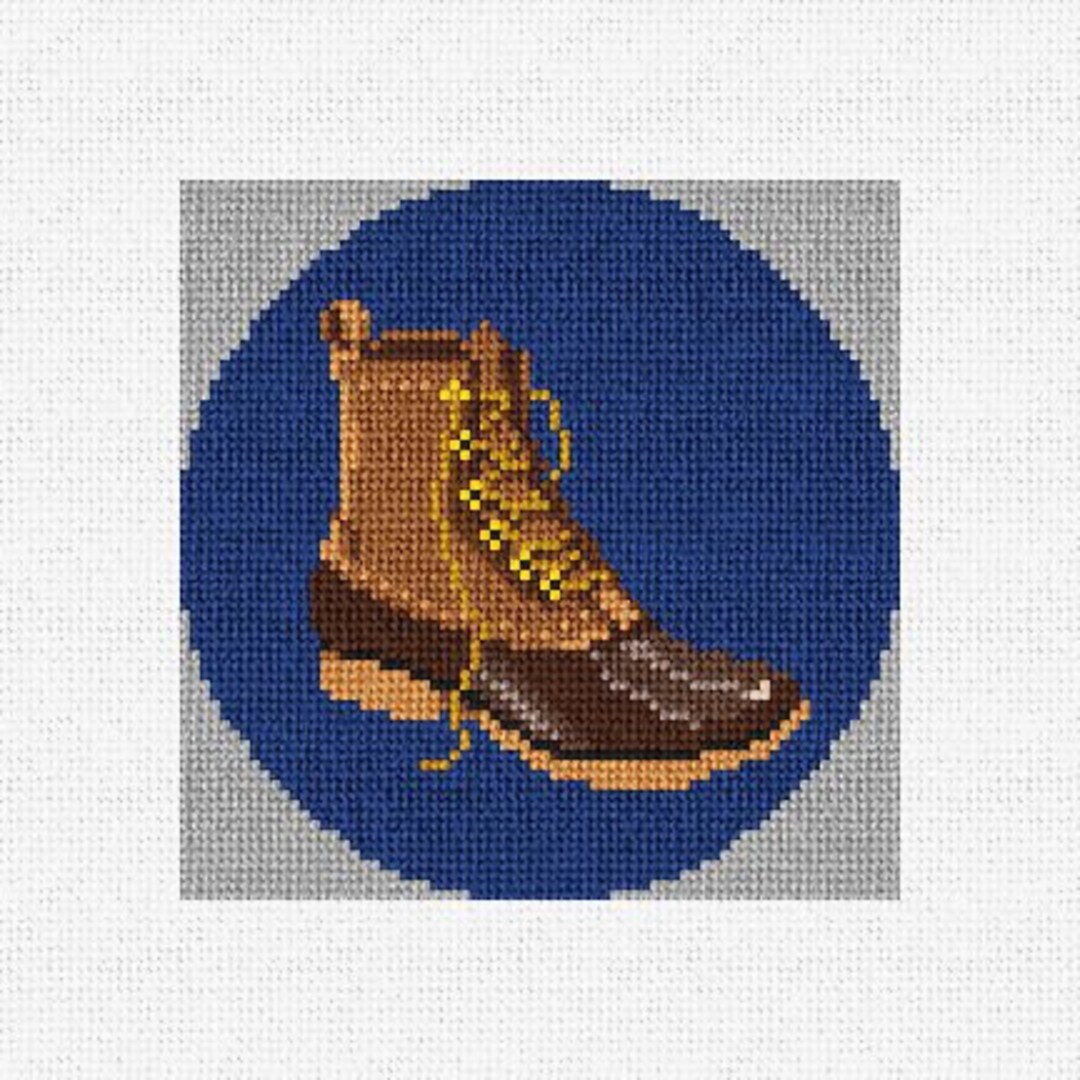 Winter Boot Needlepoint Christmas Ornament DIY Kit - Etsy