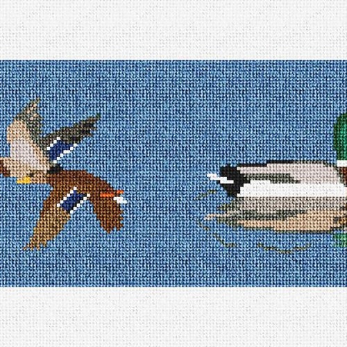 Monogram Set of Slippers Needlepoint DIY Kit - Etsy