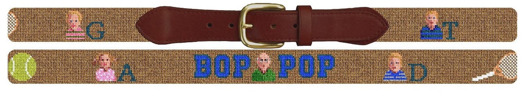 Grandpa's Custom Finished Needlepoint Belt - Etsy
