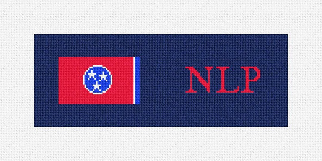 Tennessee Flag Needlepoint Wallet DIY Kit - Etsy