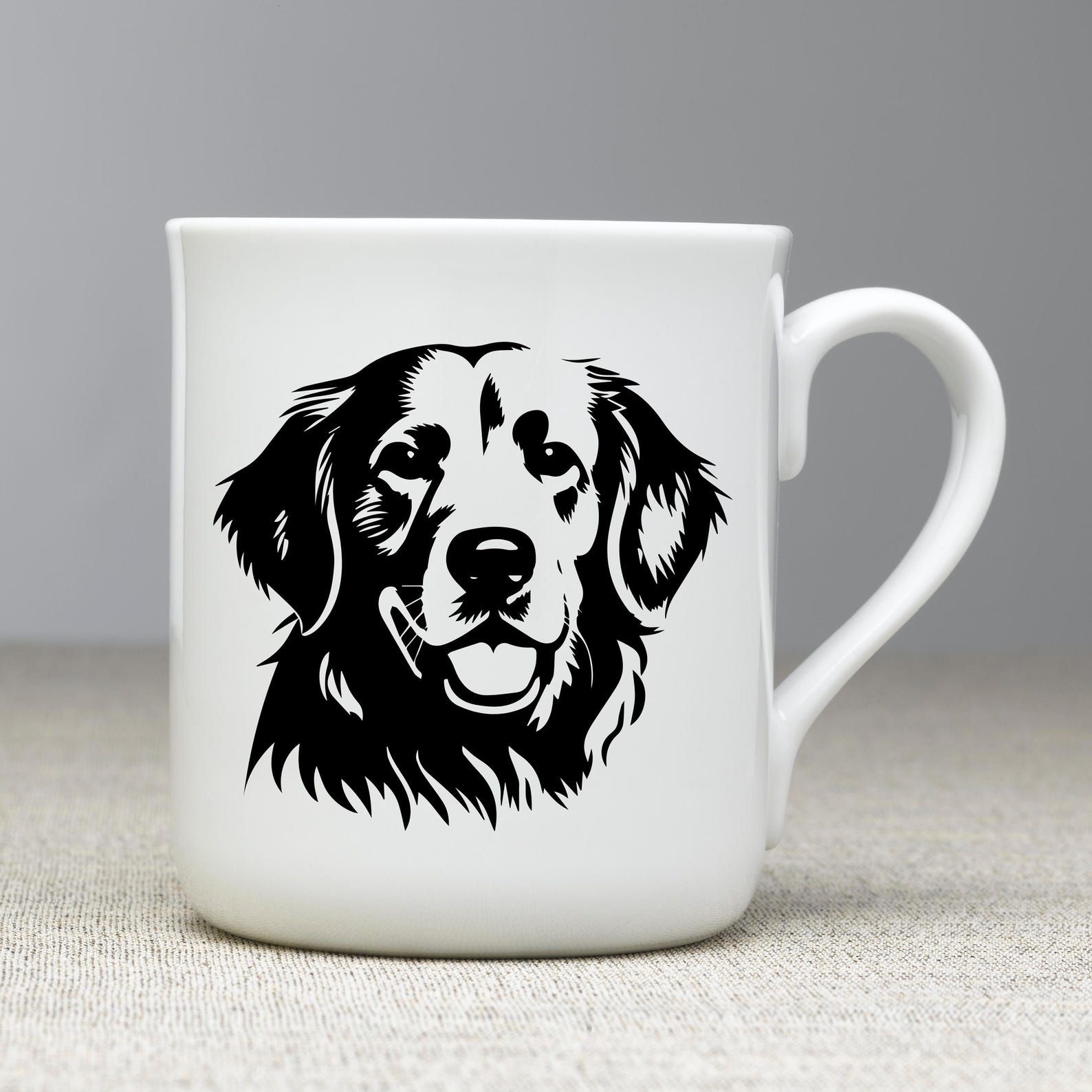 Golden Retriever Face SVG: Printable Dog Design (digital Download) - Etsy