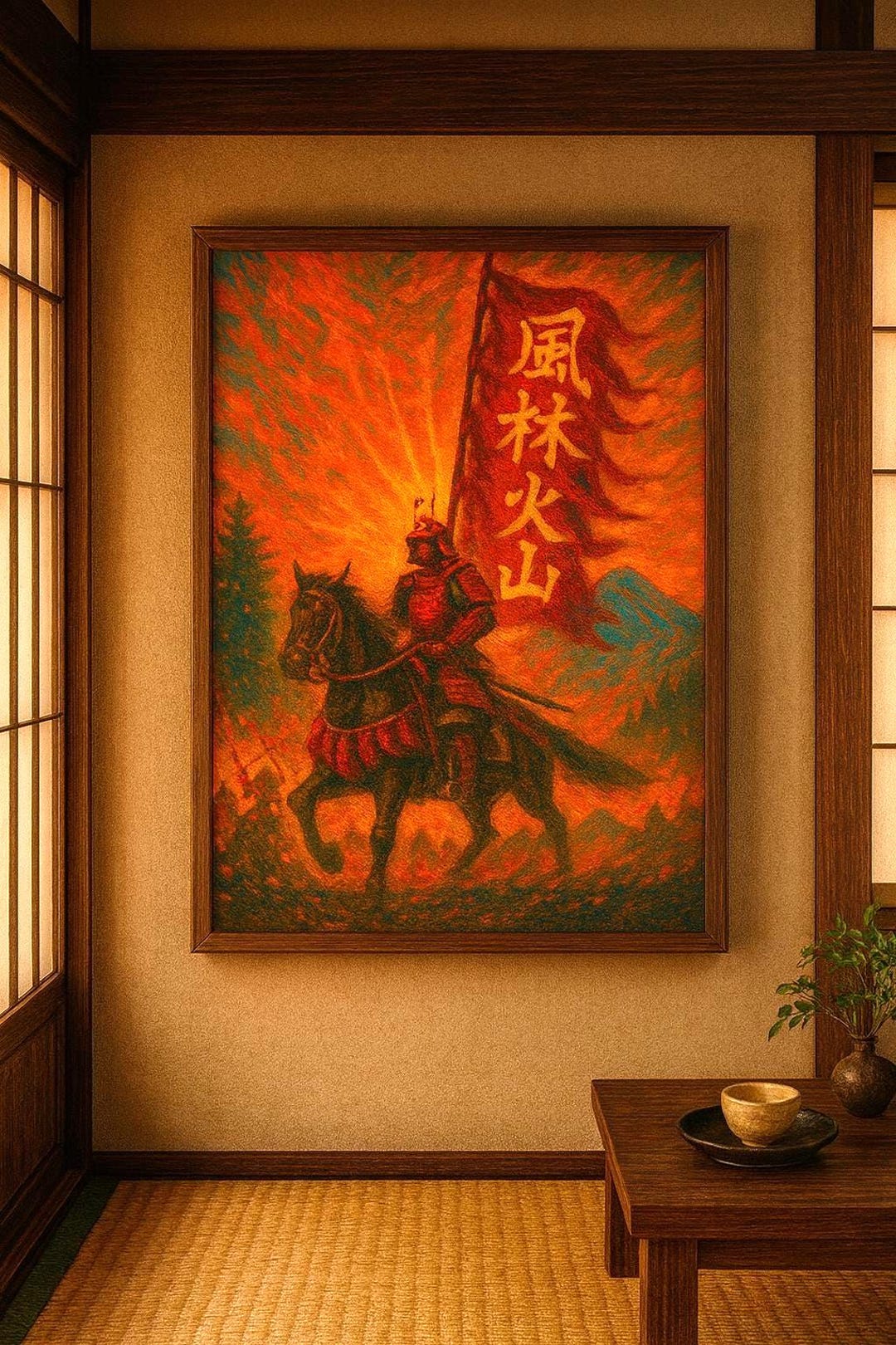 Takeda Shingen – “fūrinkazan” | 1000 Piece Jigsaw Puzzle - Etsy