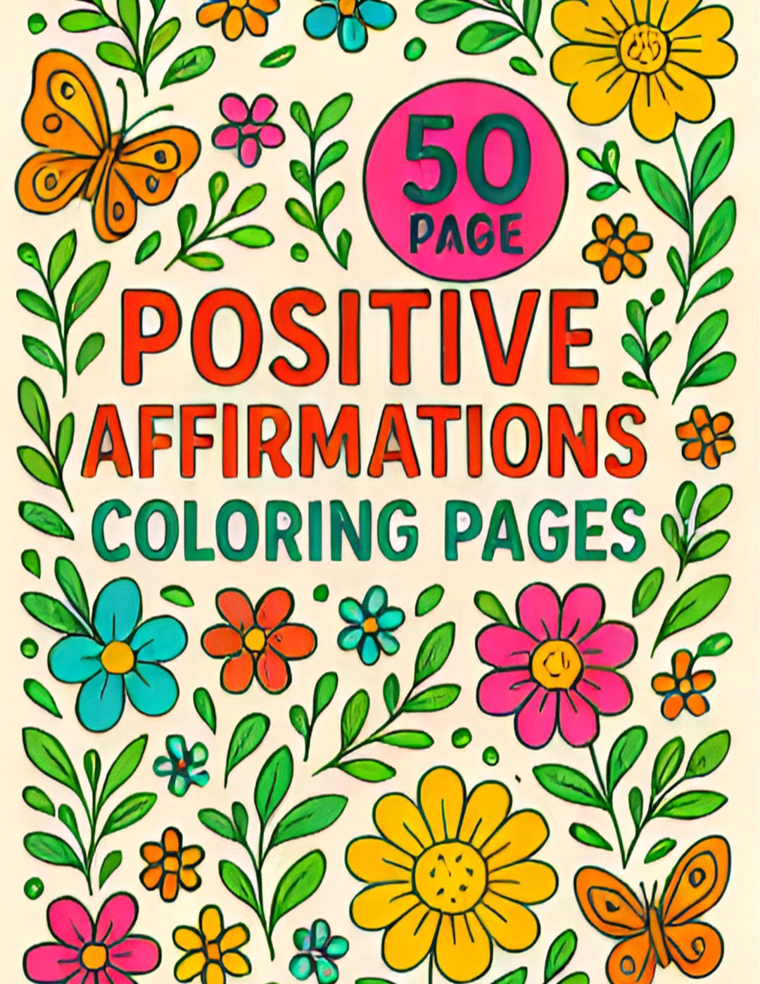 Printable Affirmation Coloring Pages, Inspirational Quotes Coloring ...