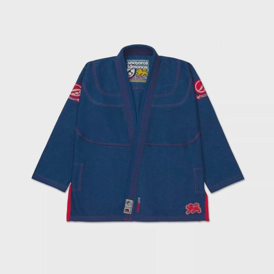 Shoyoroll 145 Superlite Retro BJJ Gi Blue | Jiu Jitsu Kimono Uniform ...