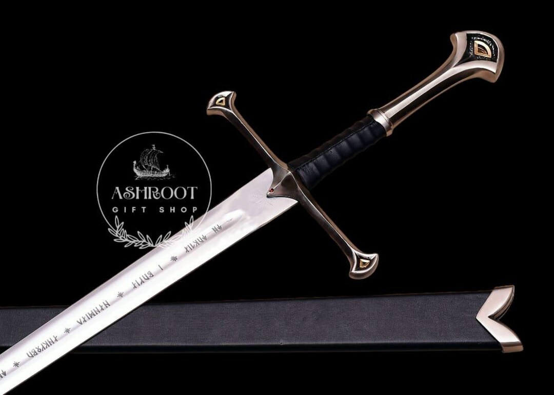 Handmade Medieval Longsword, Two-handed Sword With Scabbard | Gift for ...