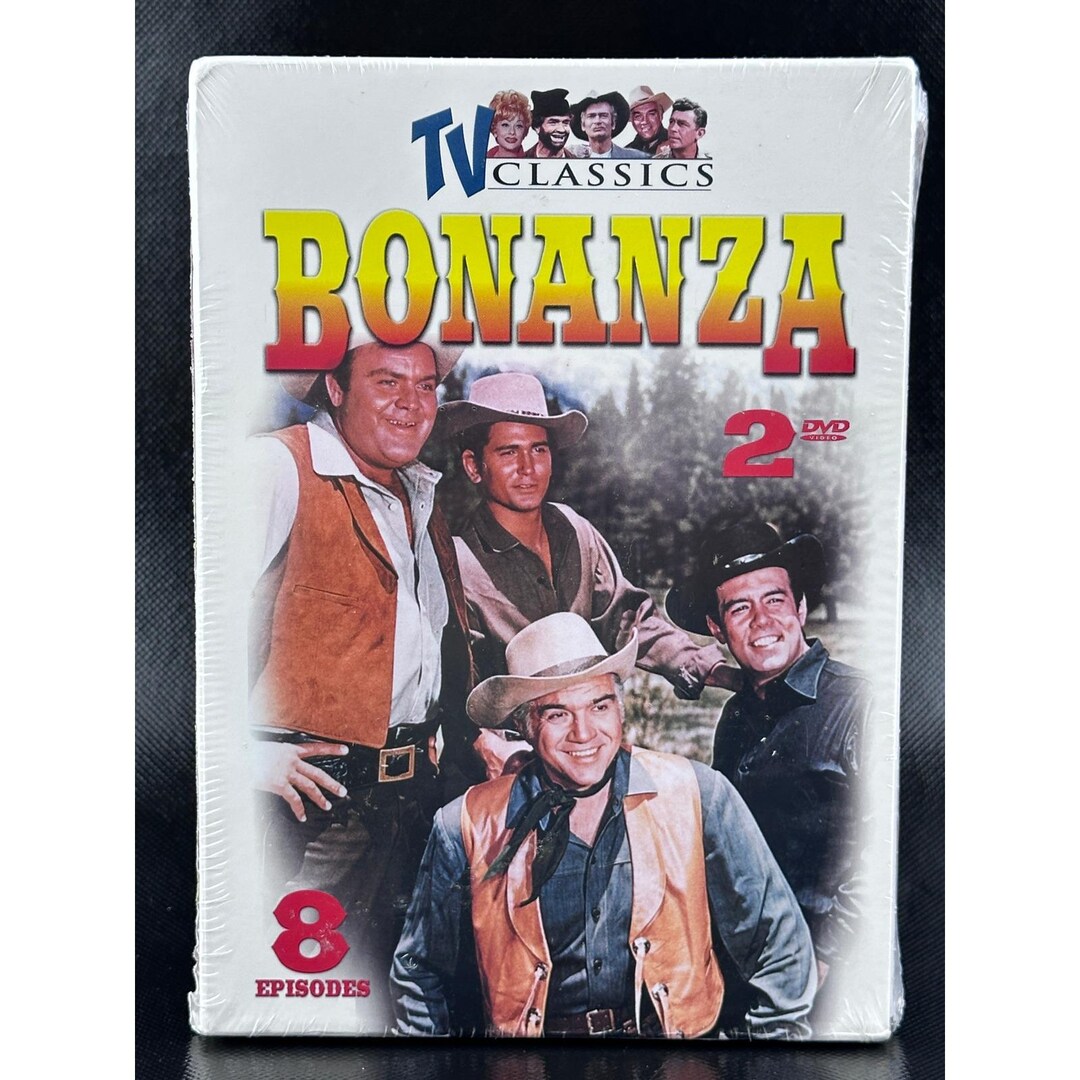Bonanza TV Classics 2 DVD Set - 8 Episodes - Lorne Greene, Pernell ...