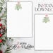 Festive Christmas Stationery Set – Printable Holiday Writing Paper ...