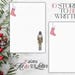 Festive Christmas Stationery Set – Printable Holiday Writing Paper ...