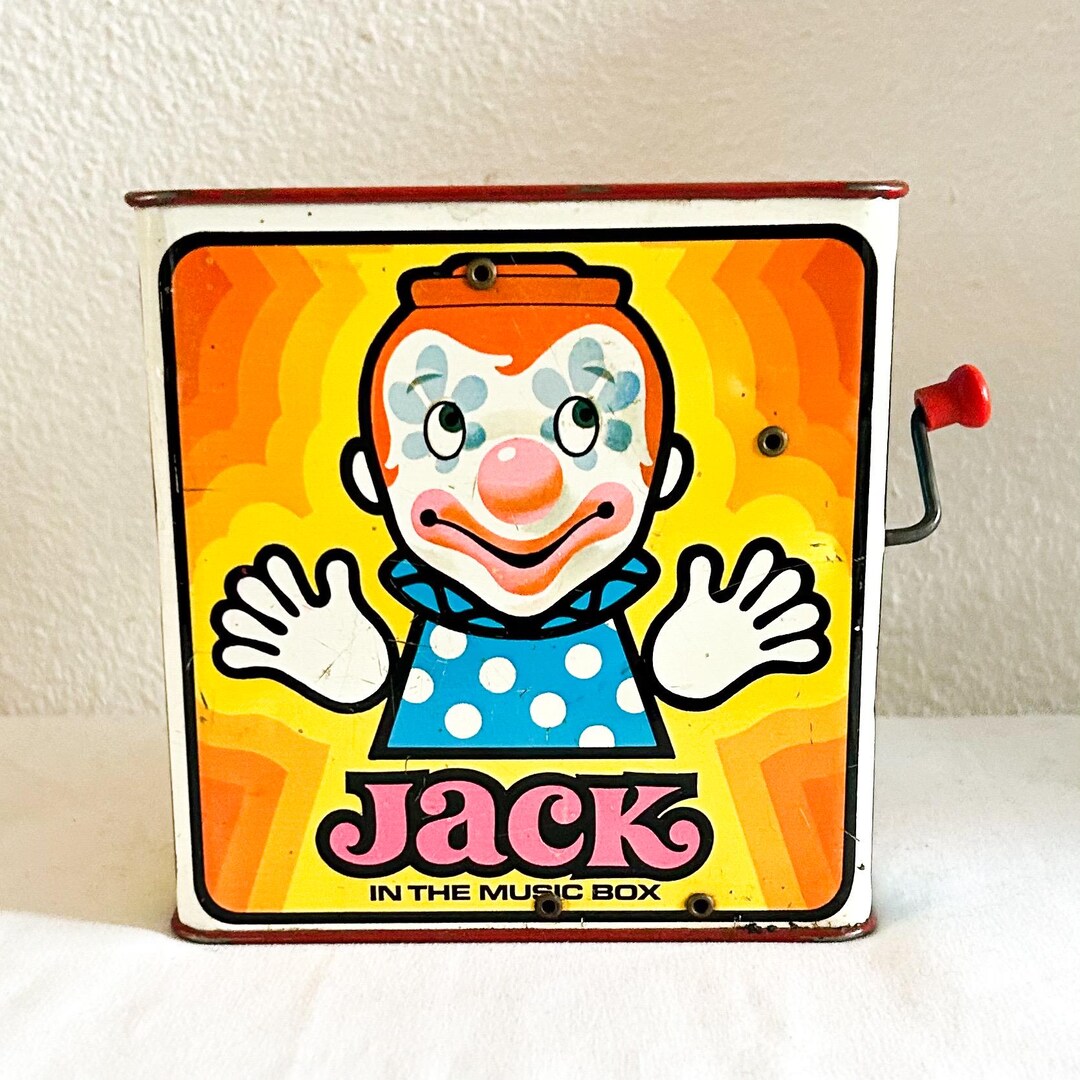 1971 Mattel Jack in the Box Music Box - Etsy