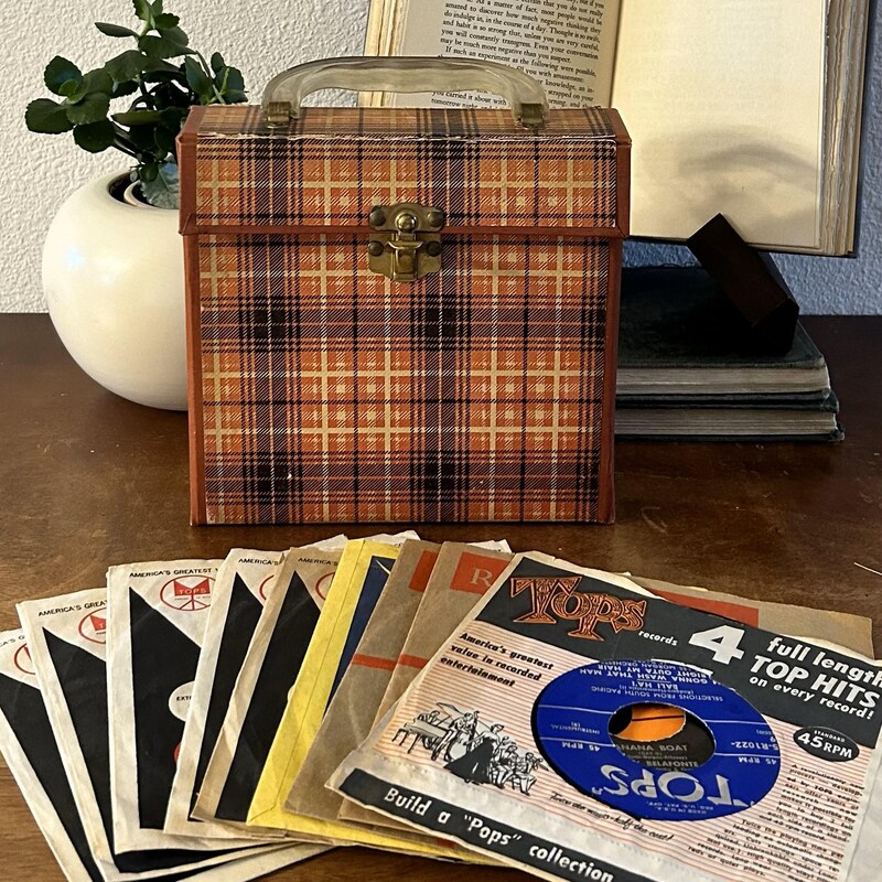 45 Record Box - Etsy