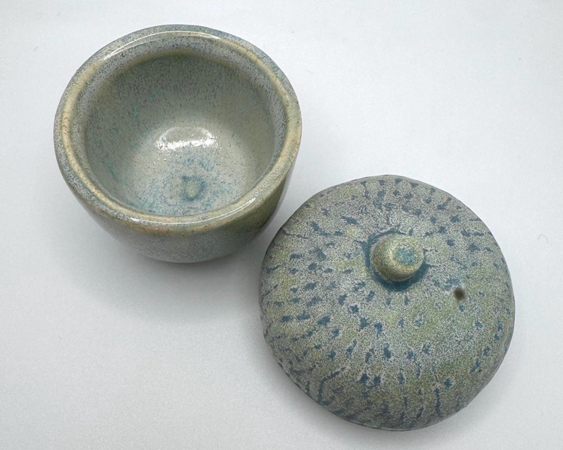 Acorn Trinket Box – Handmade Ceramic Jewelry Box, One of a Kind Nature ...