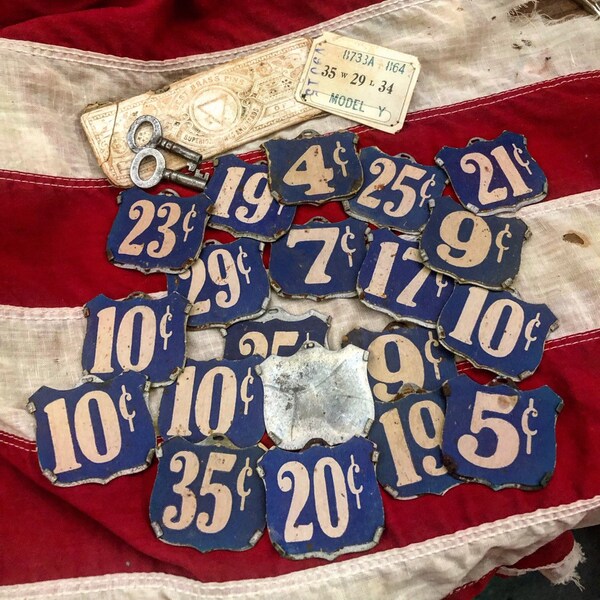Antique Price Tags - Etsy