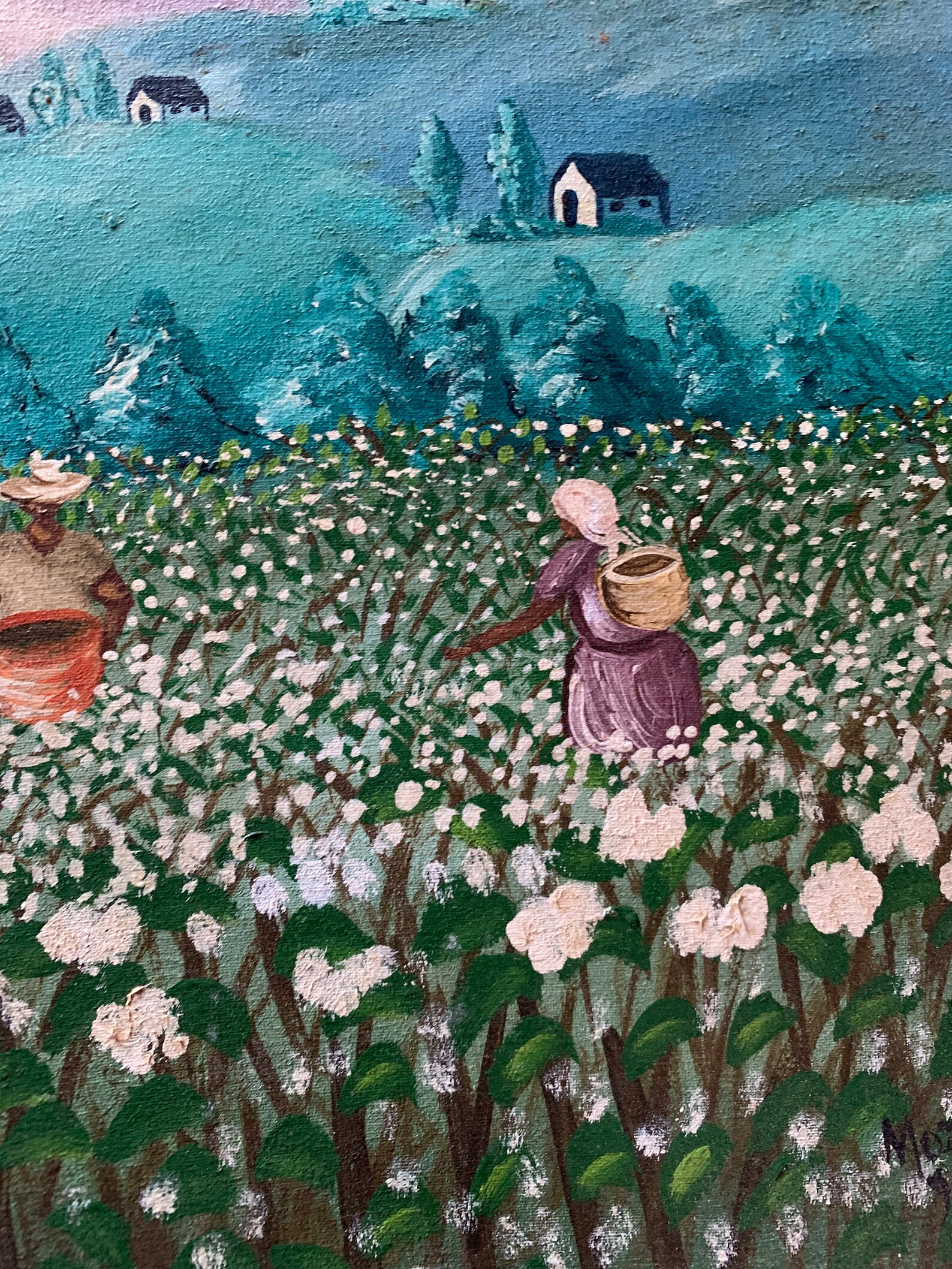 In 1996 Moza Made It Look Serene We Know It Wasnt Vintage Cotton Field ...