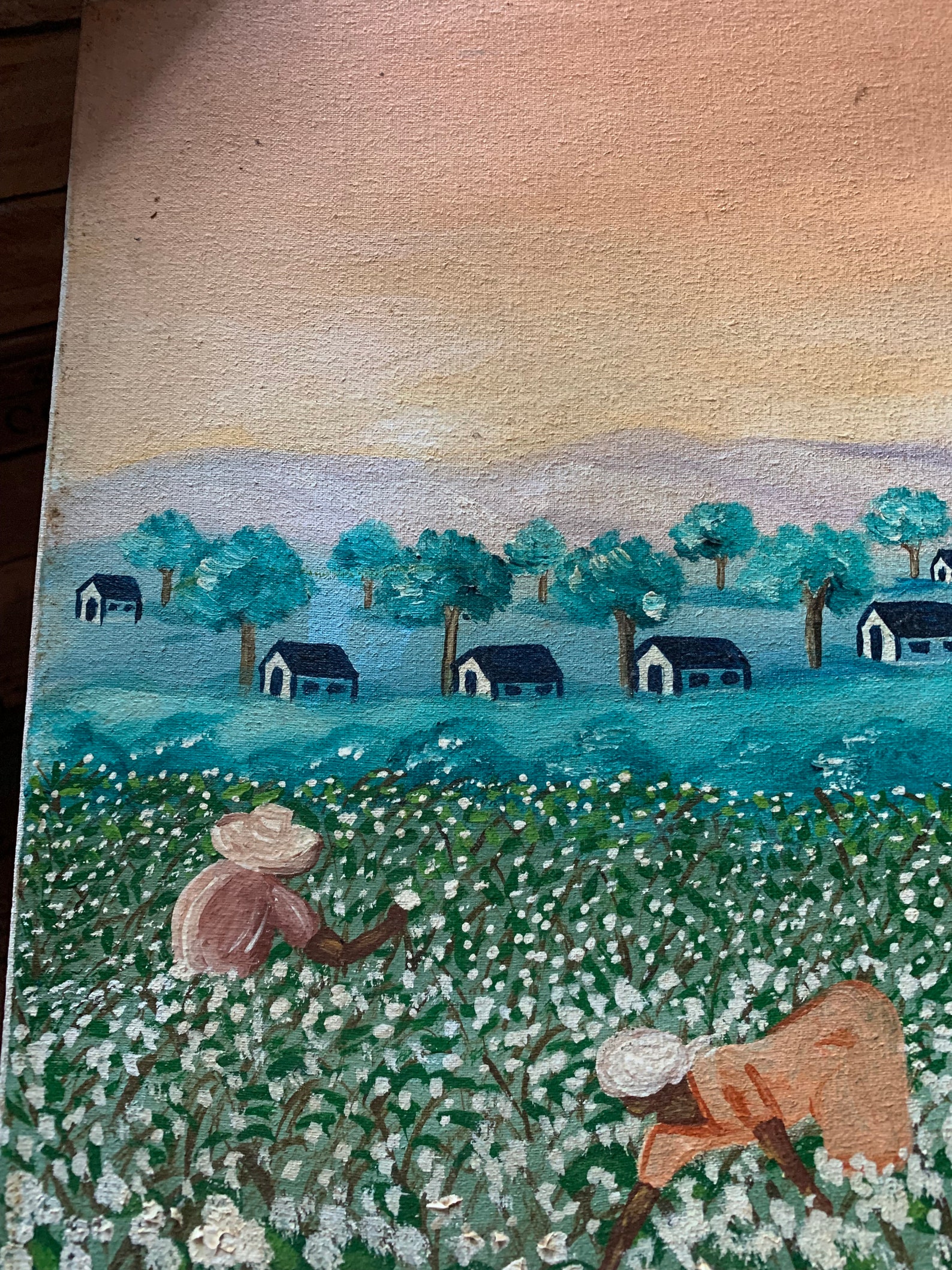 In 1996 Moza Made It Look Serene We Know It Wasnt Vintage Cotton Field ...