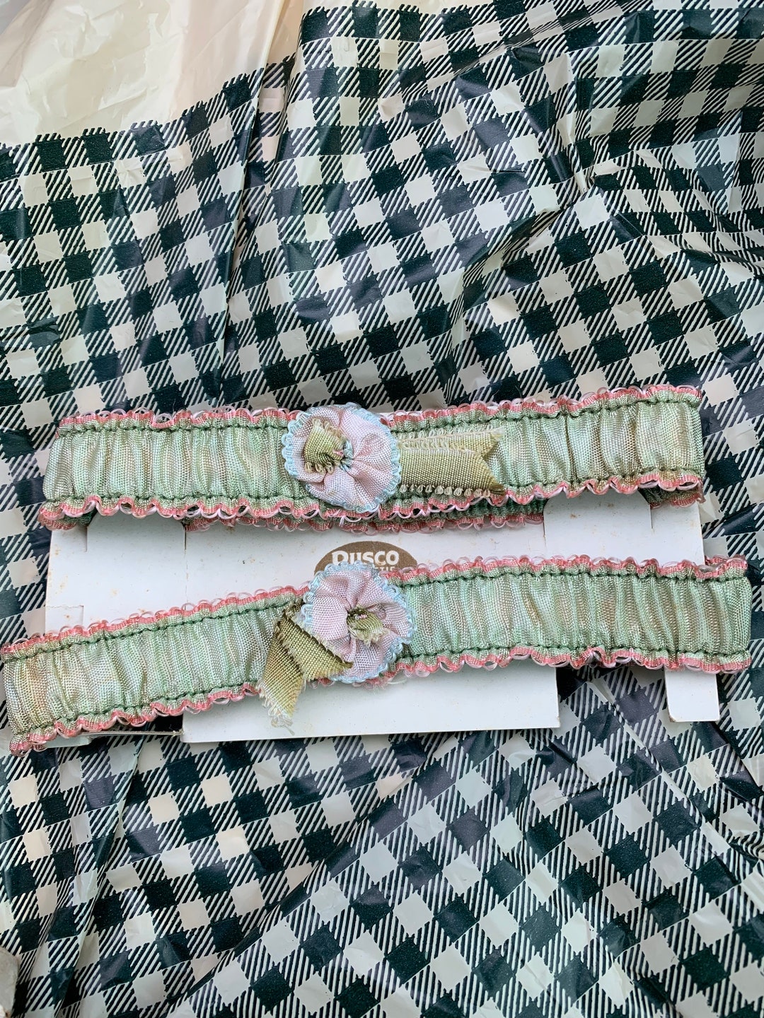 This Pair of Antique Chic Boudoir Garters Will Have You Swooning - Etsy