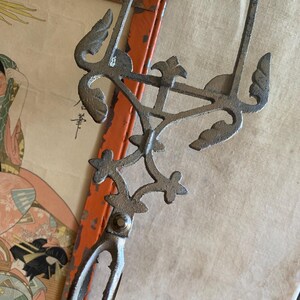 Skip the Rod Keep the Arrow Antique Kretzer Cast Flag Lightning Rod ...