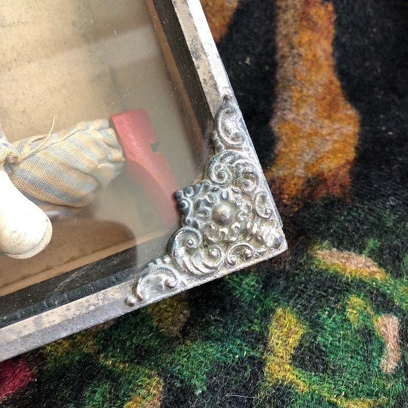 What Would You Display Antique Sloped Tin Glass Front Box | Etsy