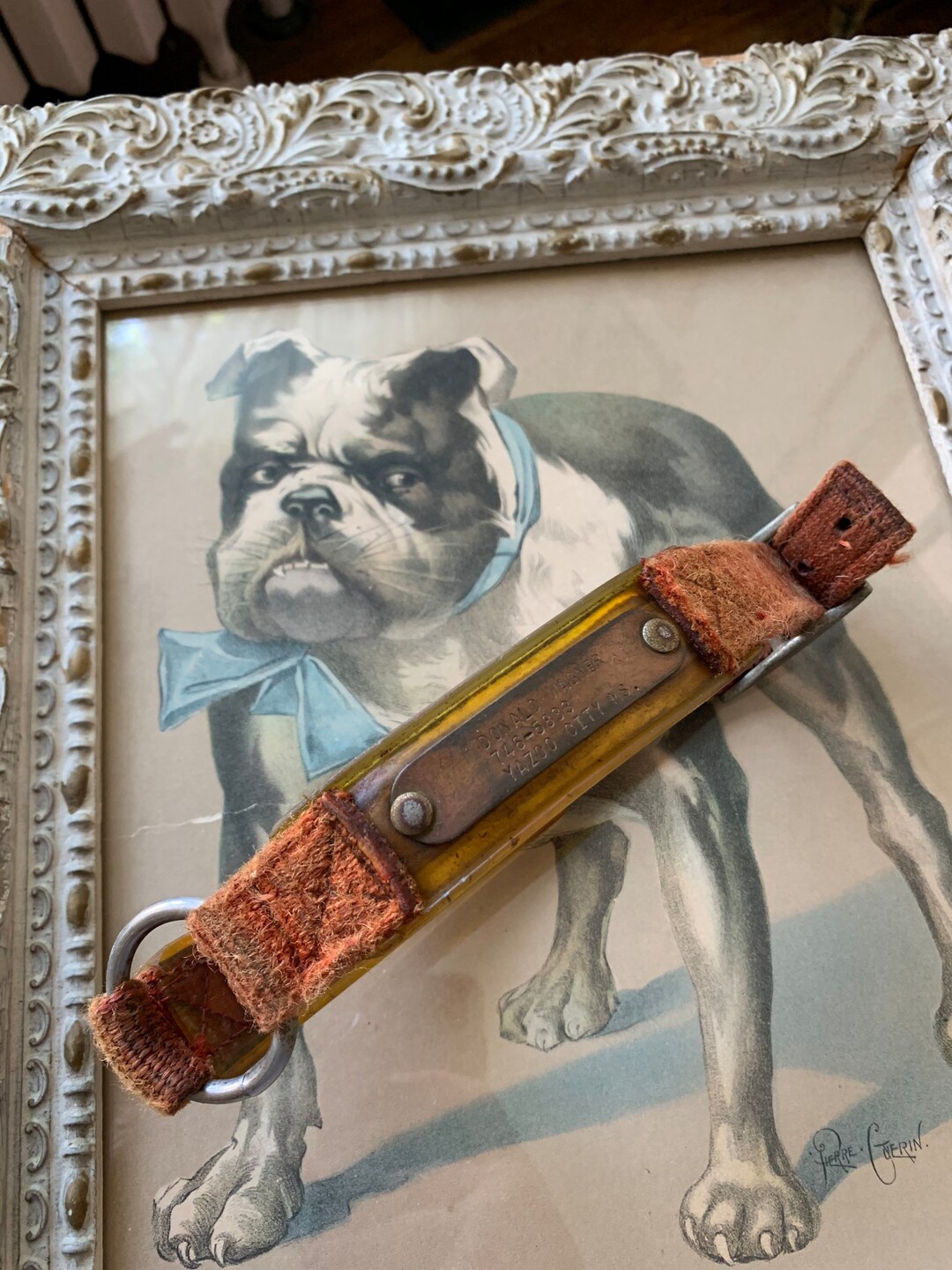 Donald Wagner Loved His Dogs and I Love His Plated Old Vintage Dog ...