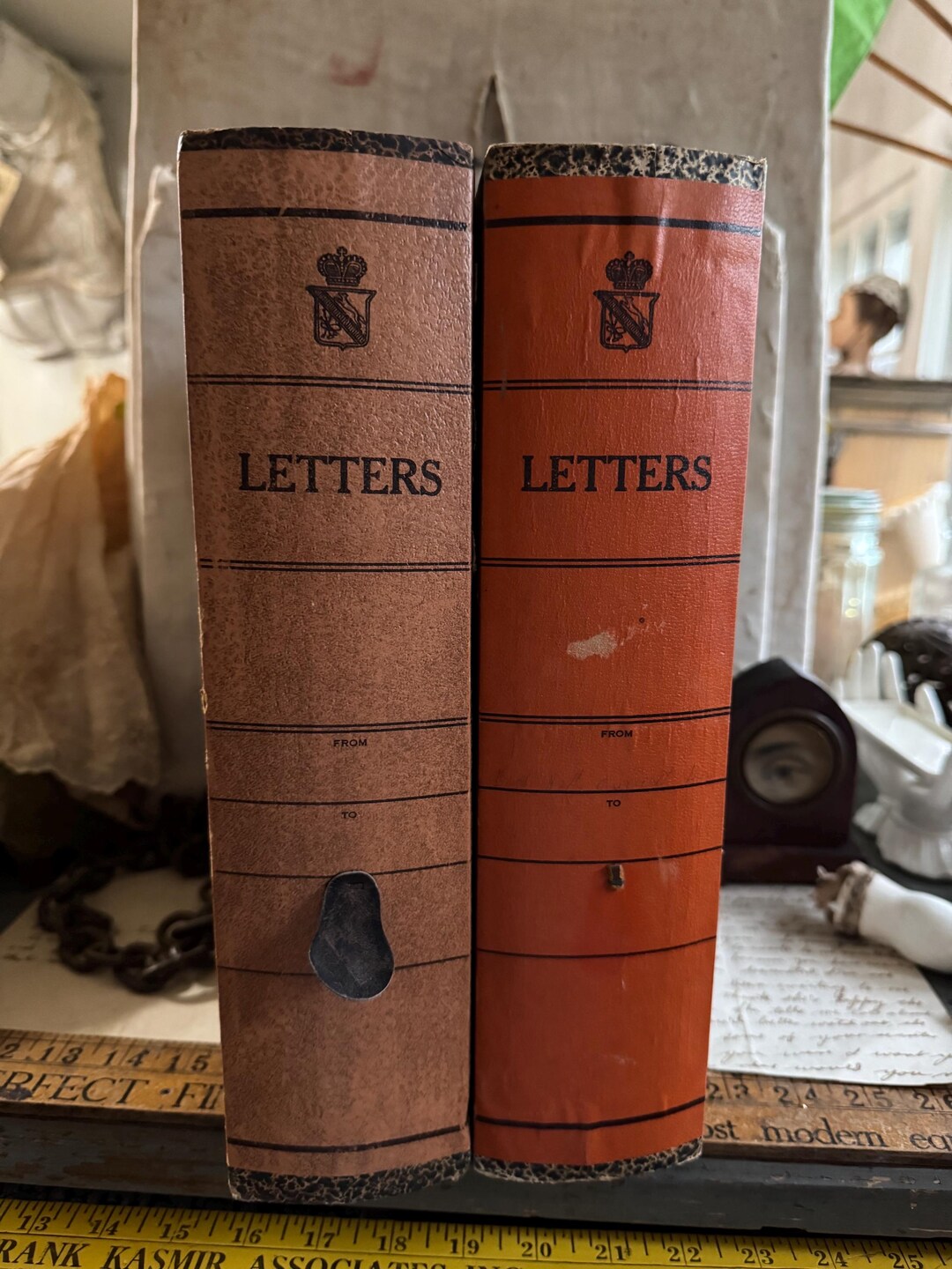 Tattered & Torn Are These Vintage Wood Paper File Boxes - Etsy