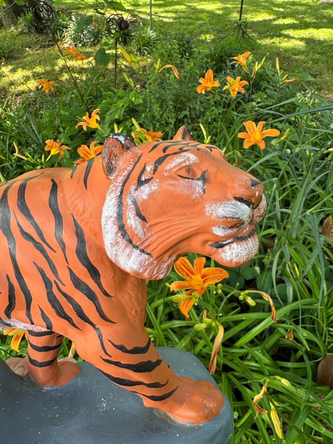 Rick Did A Dandy Job on His Holland Mold Ceramic Tiger Don’t You Think ...