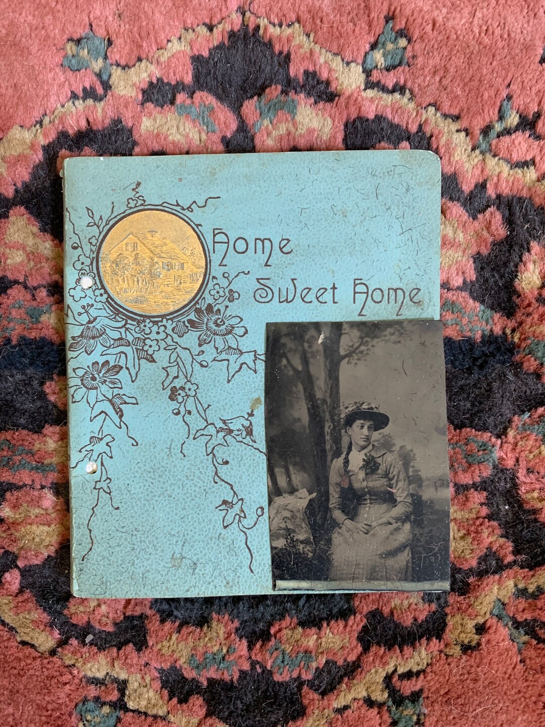 Isn’t She Quaint Antique Tintype Photo Women Dressed in Plaid - Etsy