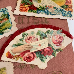 Pretties From the Past Antique Victorian Romantic Calling Cards - Etsy
