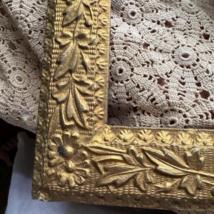 Surround Something Rad Antique Gold Floral Gesso Pictire Frame - Etsy