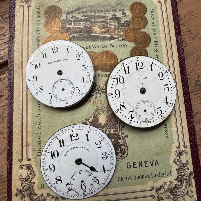 Antique Pocket Watch - Etsy