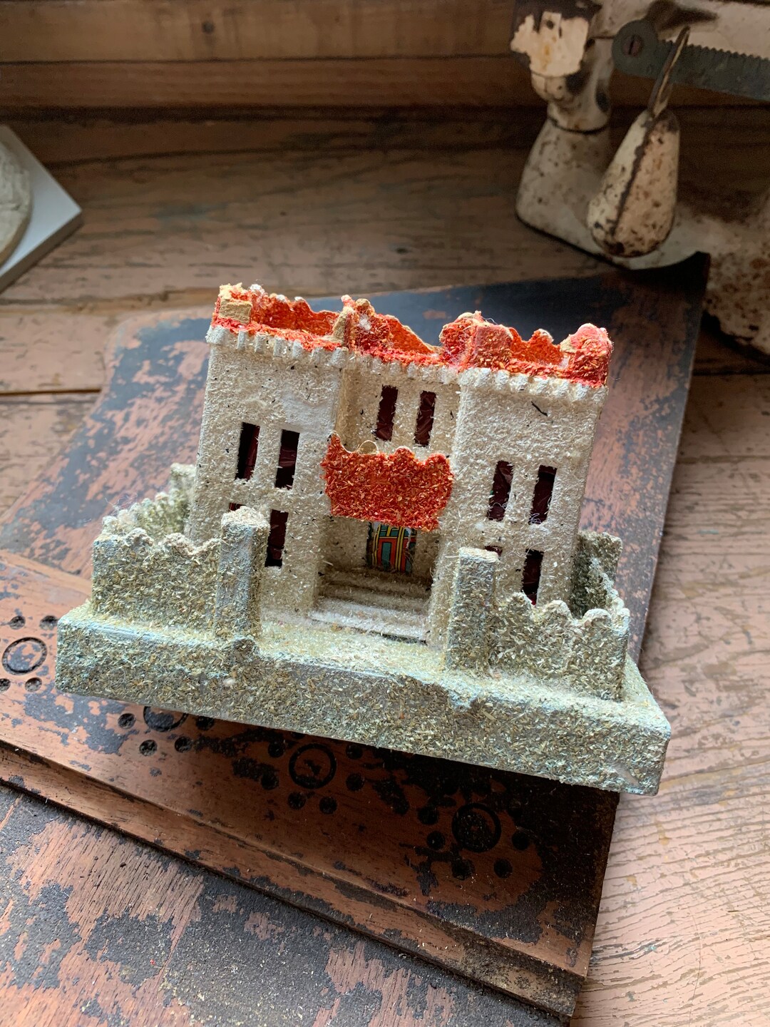 I’ve Never Seen an Antique Putz Christmas House Look so Grand - Etsy