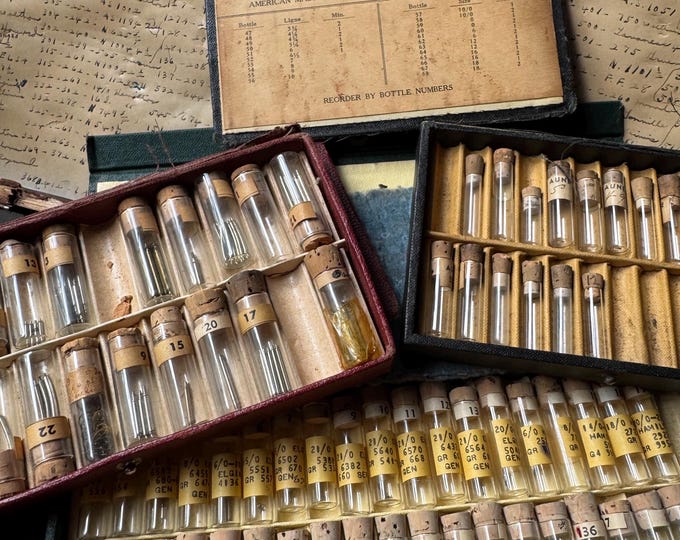Random Watch Parts in Little Vials and Boxes Just A Mess to Get Crafty ...