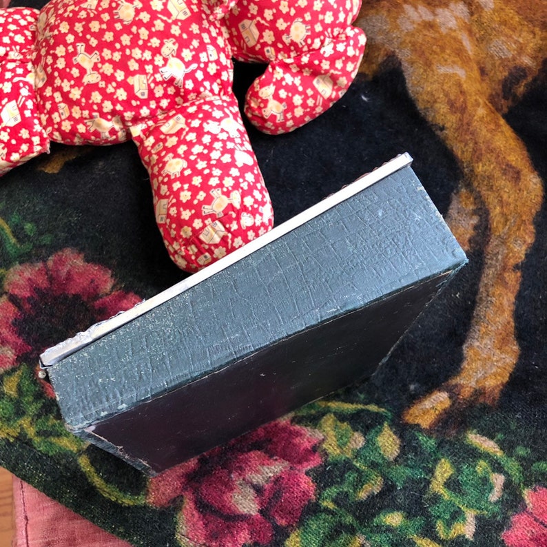 What Would You Display Antique Sloped Tin Glass Front Box | Etsy